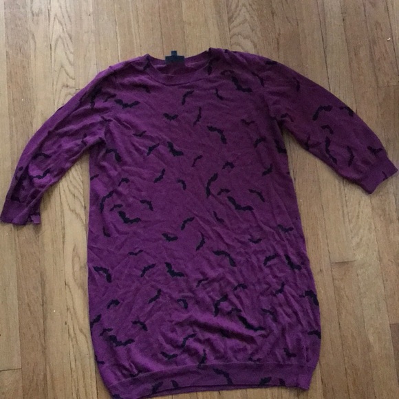 Modcloth | Tops | Modcloth Bats Jumper Long Sweater Dress | Poshmark